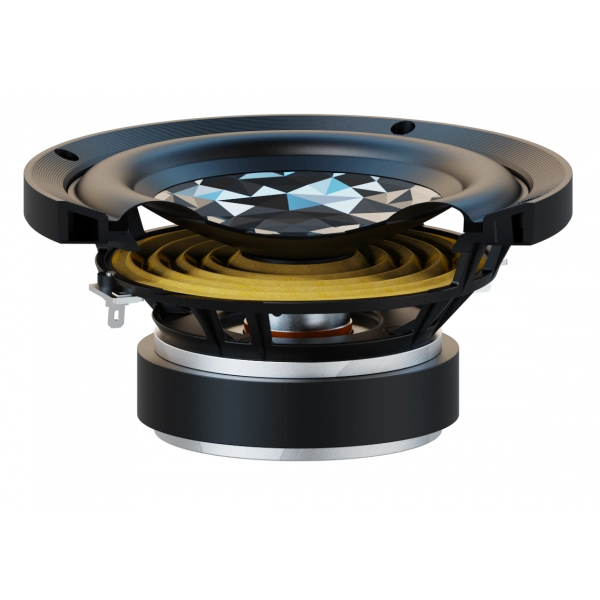 Elac 6" On Wall Speaker With JET Folded Ribbon Crystal Cone D24PR Black ...